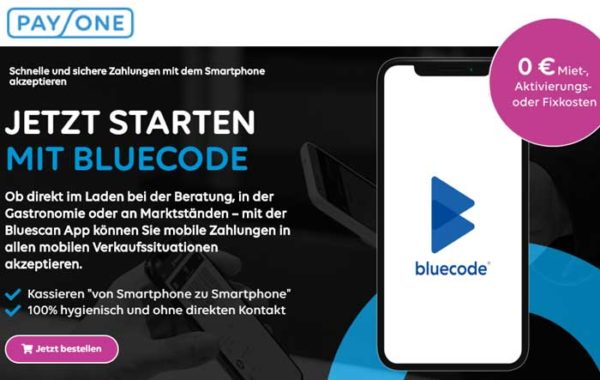 Payone (DSV/Ingenico) startet Onboarding für Bluecode
