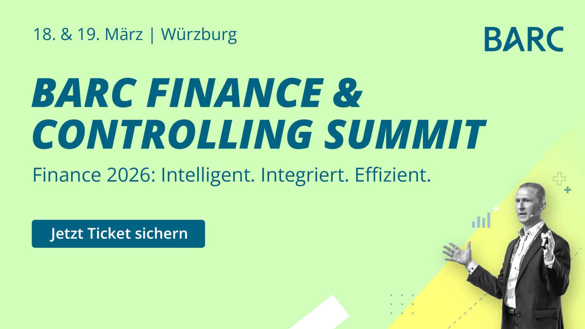 BARC Finance & Controlling Summit – IT Finanzmagazin